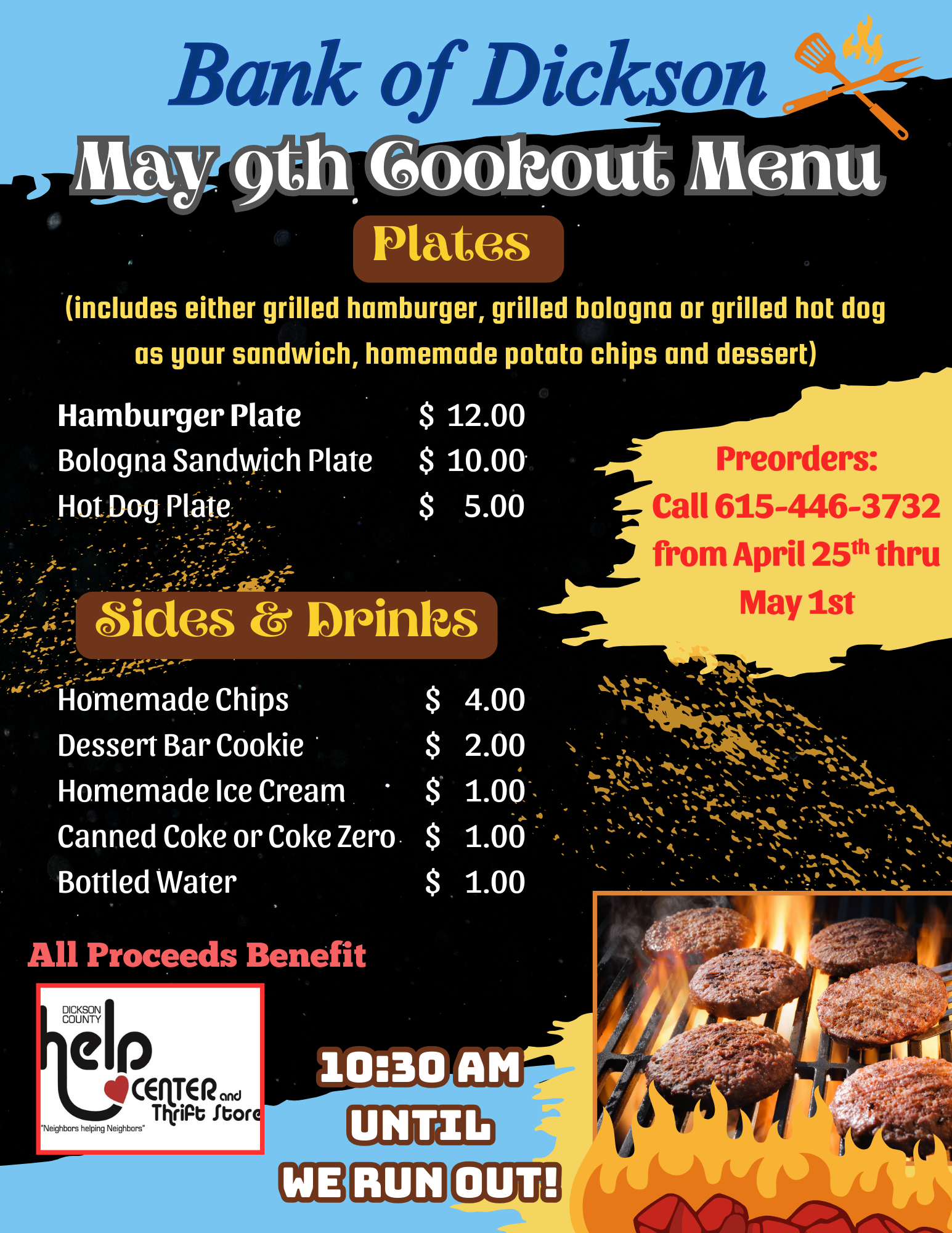 BoD Cookout - Bank of Dickson